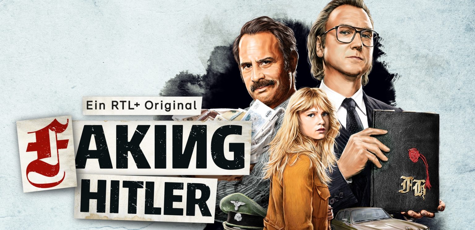 Neue UFA Fiction Drama-Serie FAKING HITLER mit Moritz Bleibtreu, Lars ...