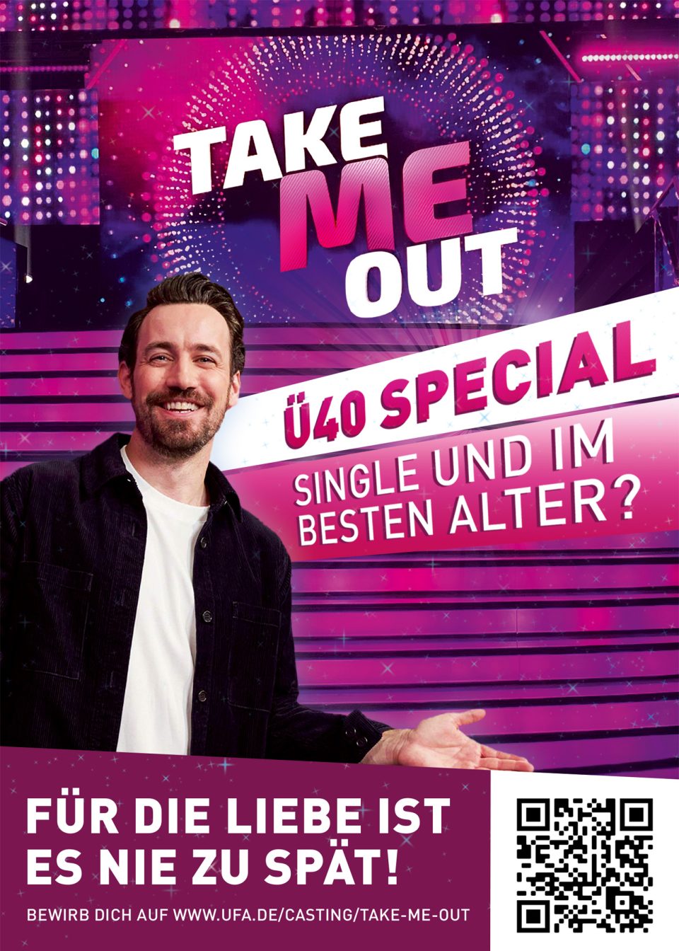 TAKE ME OUT: Casting-Start für neue Ü40-Specials – UFA